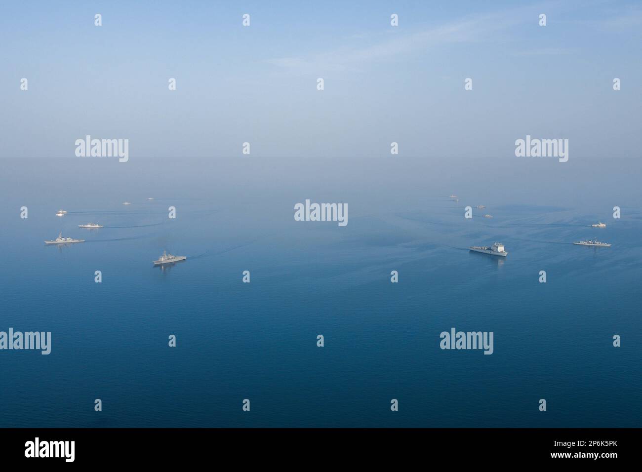 230306-N-CR519-1241 ARABIAN GULF (March 6, 2023) Ships from partner ...