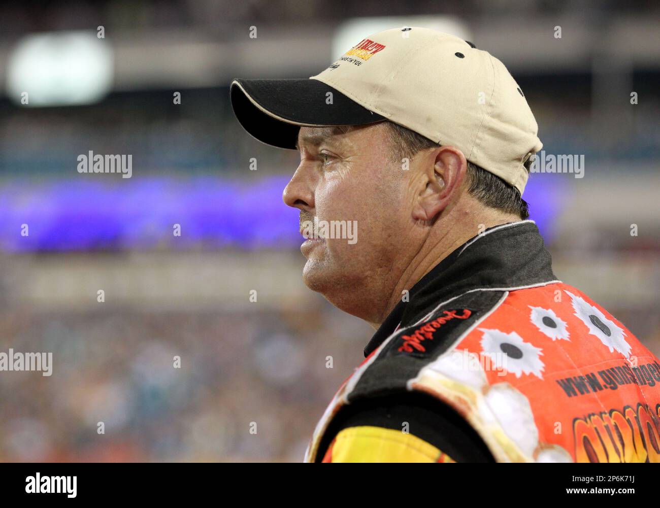 March 3, 2012: Monster truck Gunslinger driver Scott Hartsock in action ...