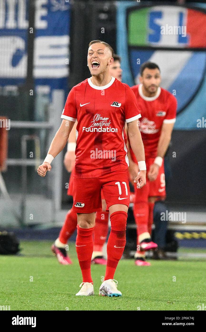 Jesper Karlsson jubilates after the goal 1-2 in the 62th minute during ...