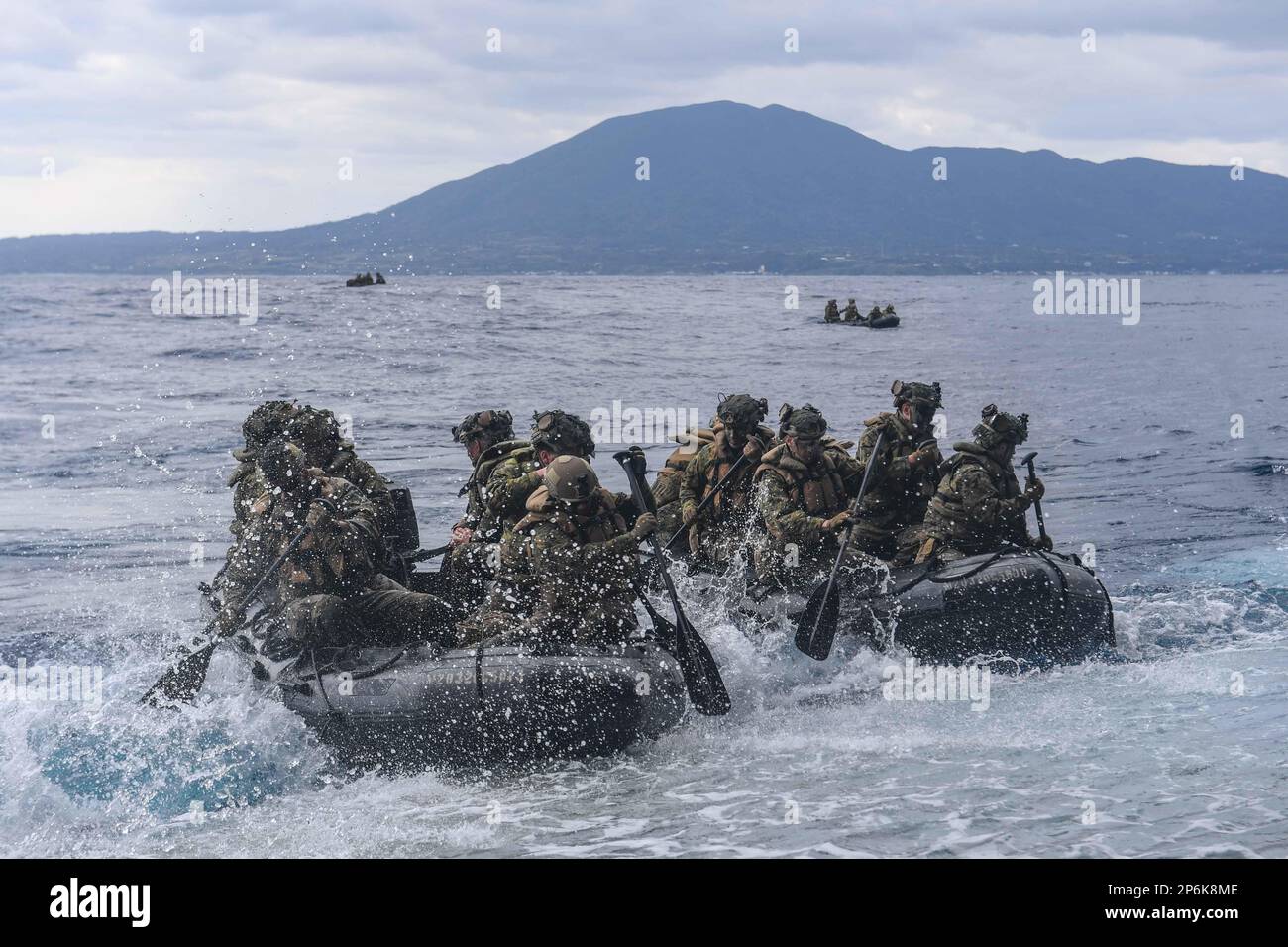 PHILIPPINE SEA (March 3, 2023) – Marines assigned to the 31st Marine ...