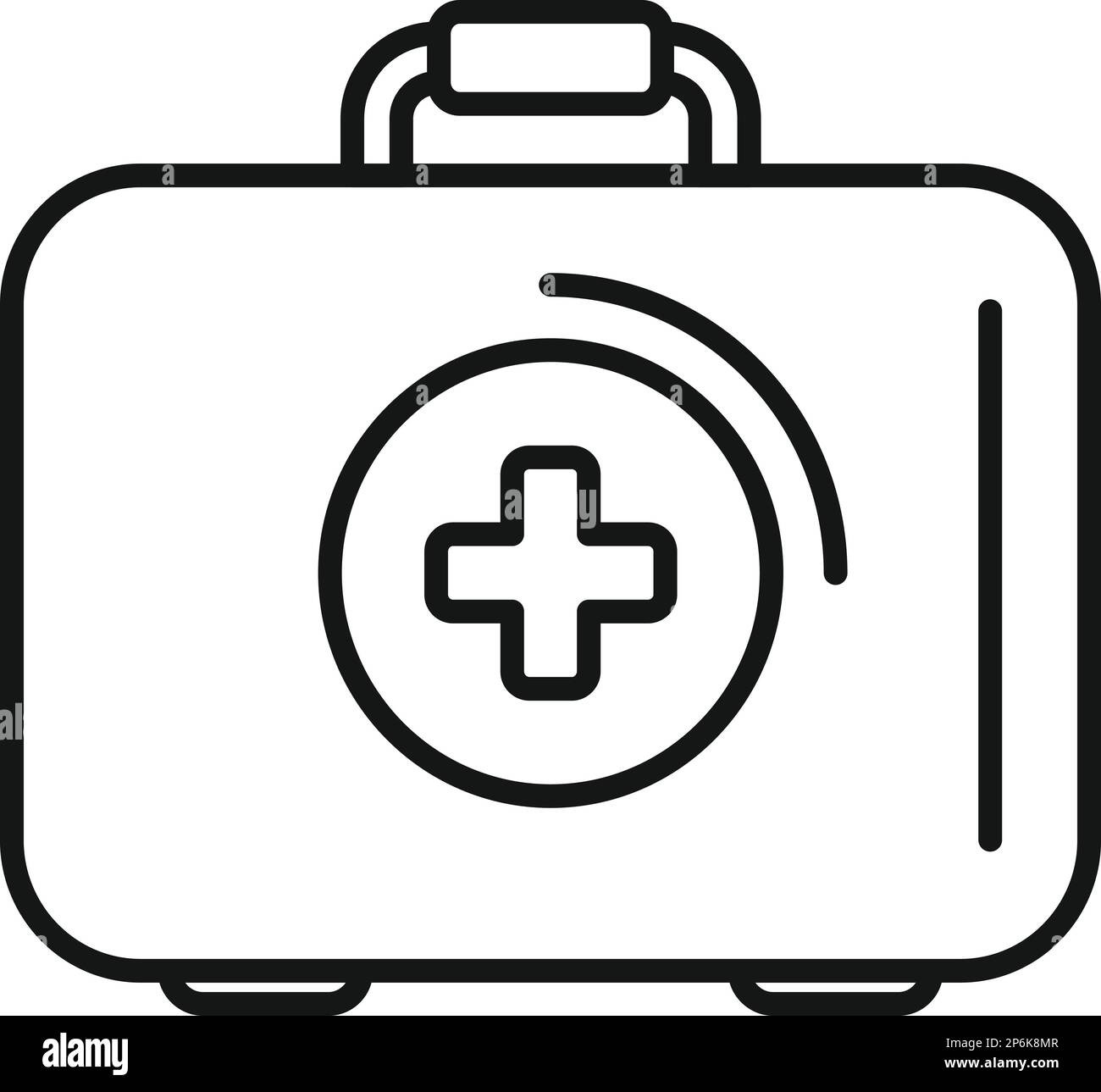 First aid kit icon outline vector. Medical disease. Doctor hospital ...
