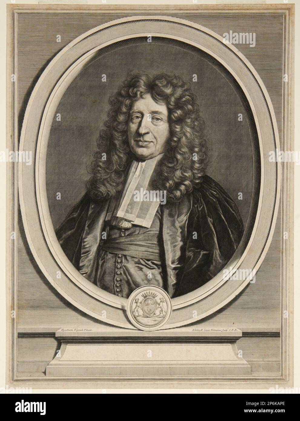 Gérard Edelinck, Claude Gédéon Berbier du Metz, comte de Rosnay, 1700 ...