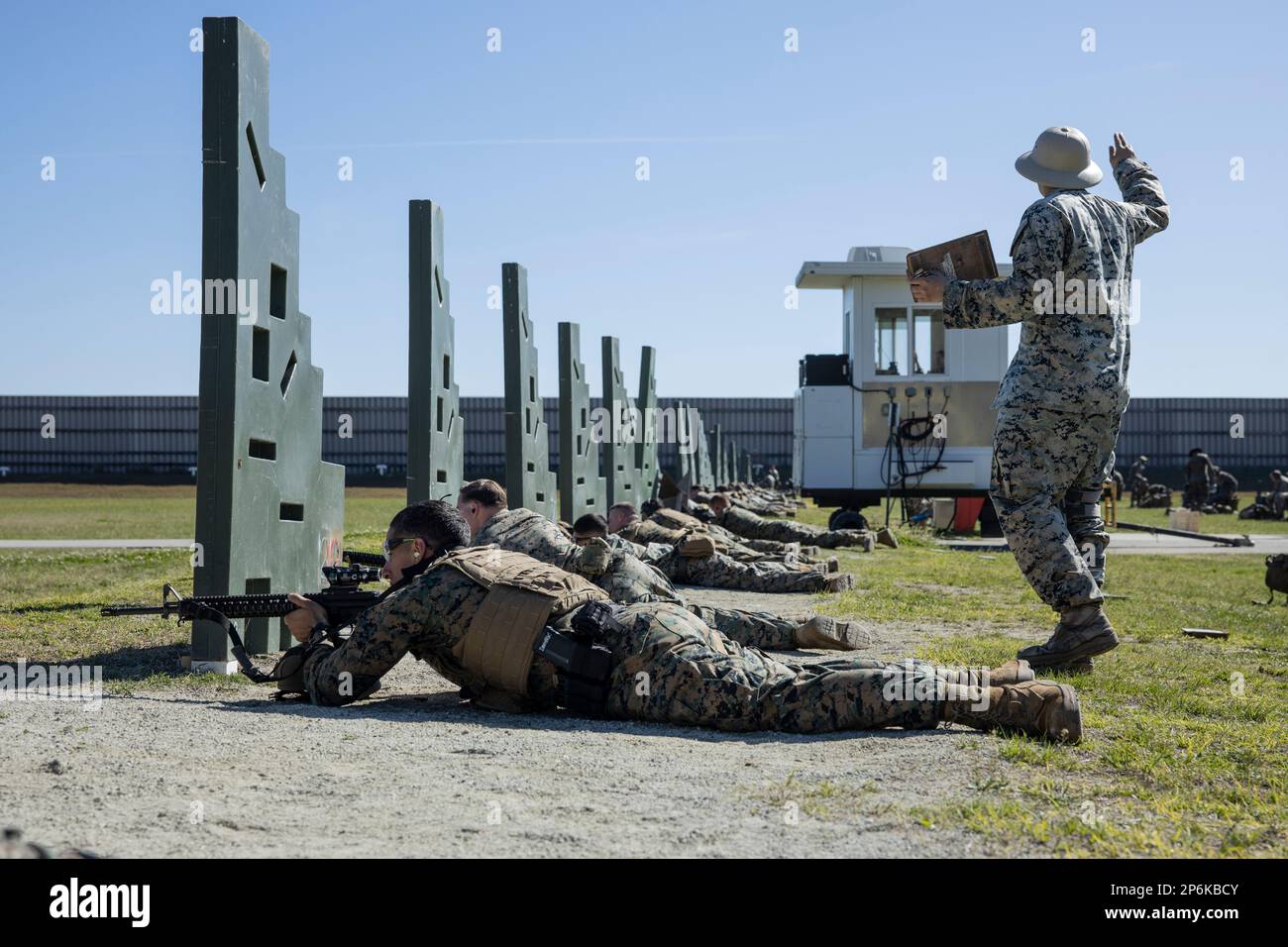 U.S. Marines with various units across the East coast participate in ...