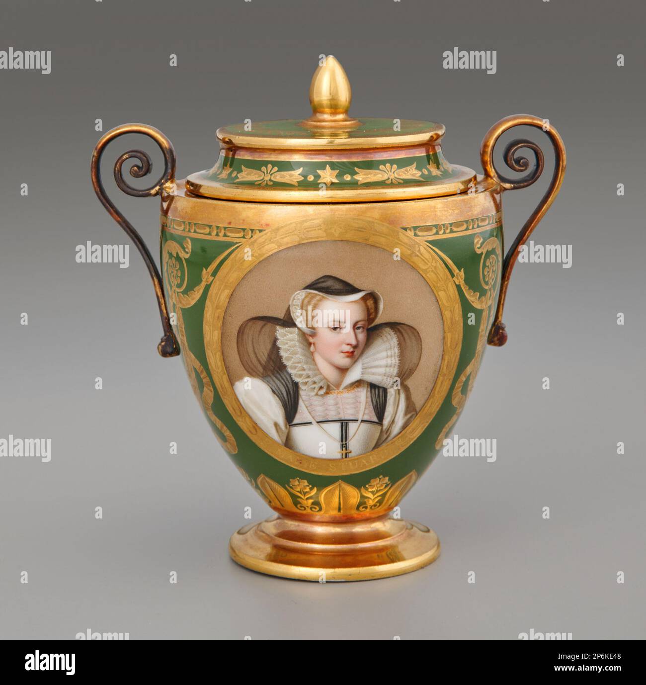 Sèvres Porcelain Manufactory, Sugar bowl and cover (pot à sucre à pied ...