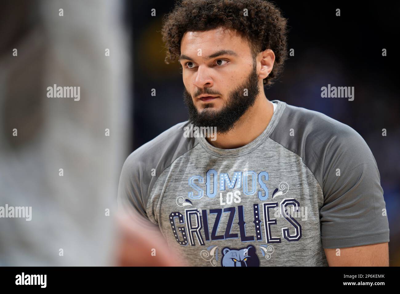 Memphis Grizzlies forward David Roddy in the second half of an NBA ...