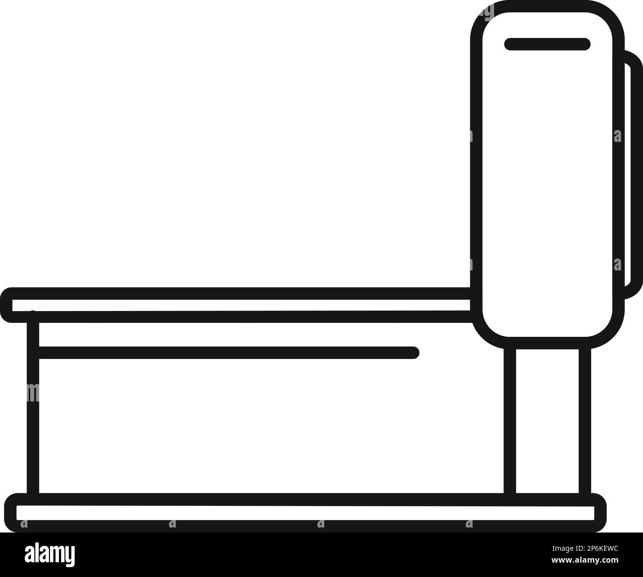Mri equipment icon outline vector. Medical disease. Knee hand Stock ...