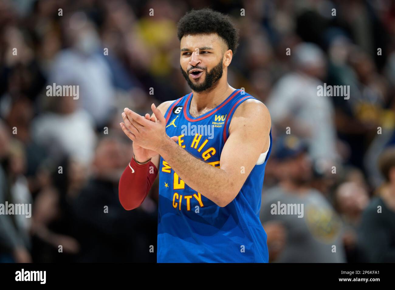 Denver Nuggets guard Jamal Murray (27) in the second half of an NBA ...