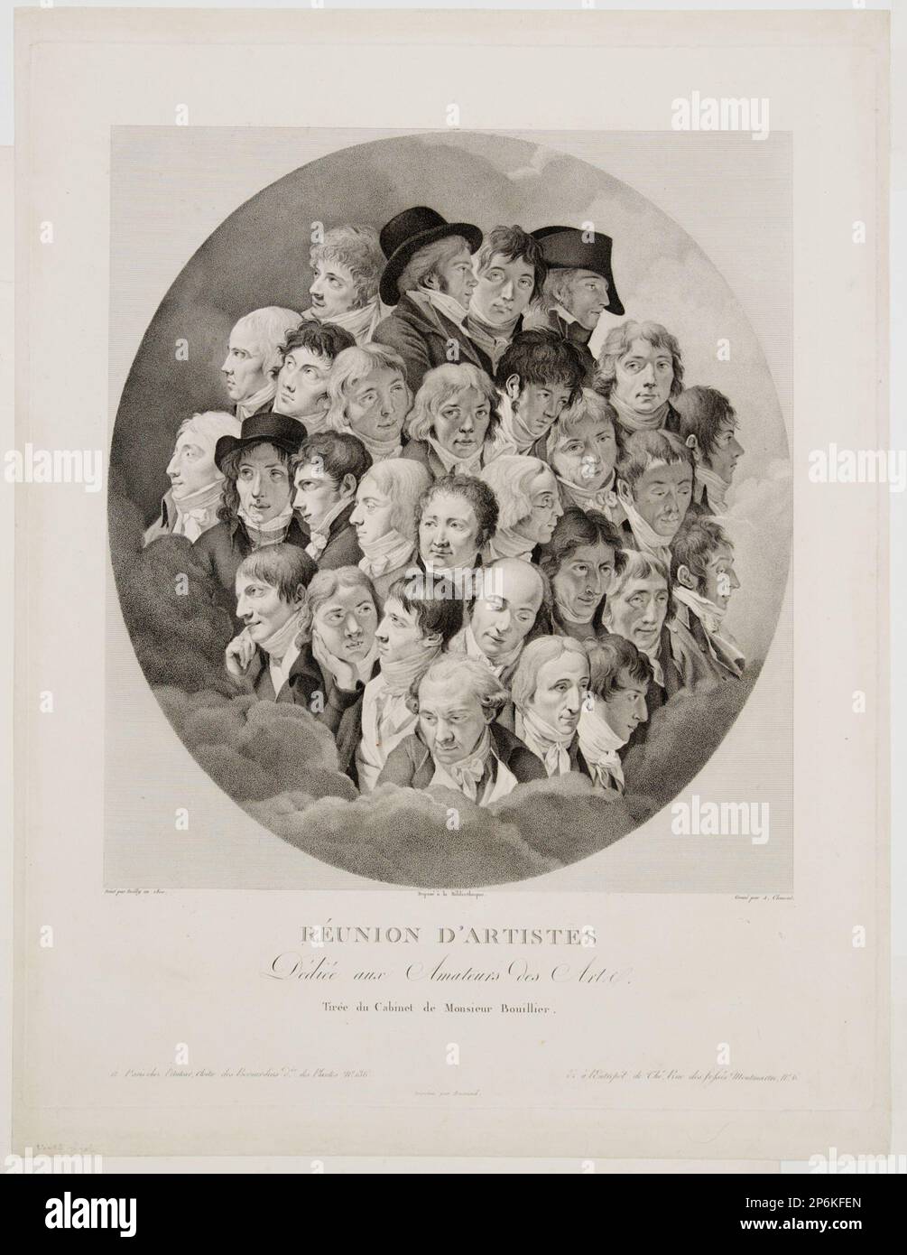 Alexandre Clément, Reunion of Artists (Réunion d’artistes), 1804, 2021 ...