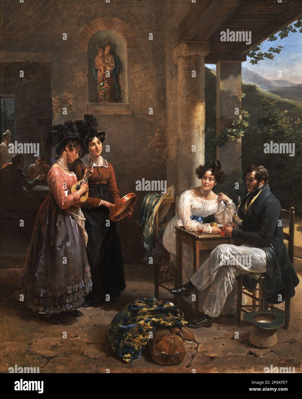 Hortense Haudebourt-Lescot, The Wedding Trip (Le Voyage de Noces), 1825 ...