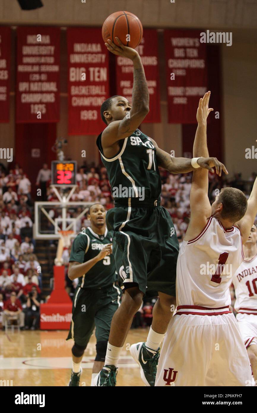 February 28, 2012: Michigan State Spartans guard Keith Appling (11 ...
