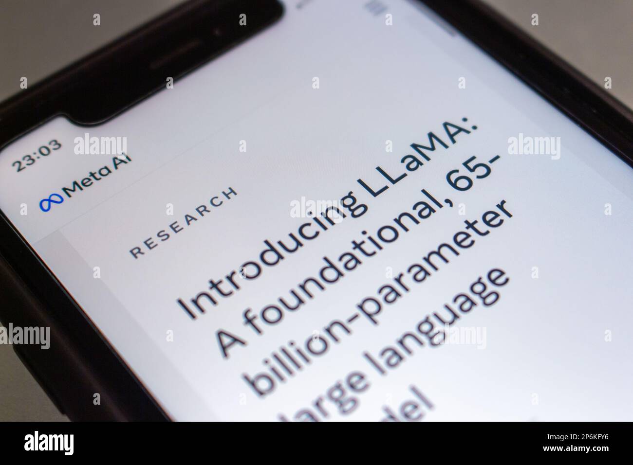 Meta’s Blog post “Introducing LLaMA: A foundational, 65-billion ... Meta’s Blog post “Introducing LLaMA: A foundational, 65-billion ...