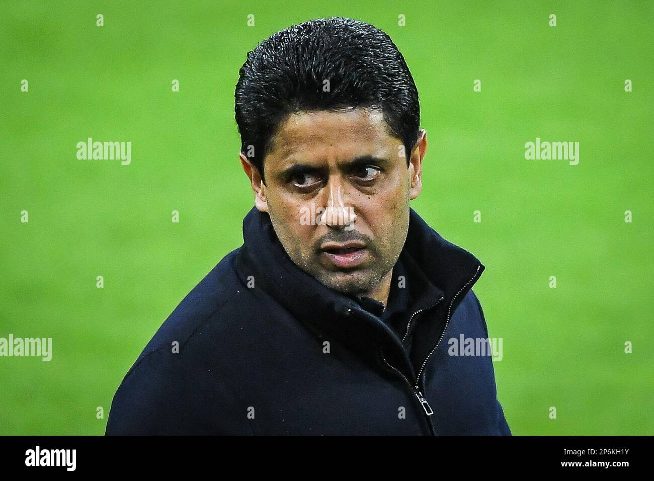 Nasser AL-KHELAIFI of PSG during the training of the Paris Saint ...