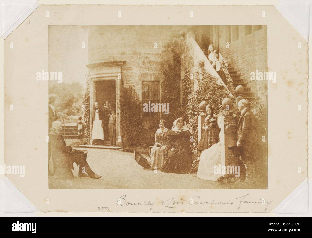 David Octavius Hill and, Group Portrait at Bolany Towers with Lord ...