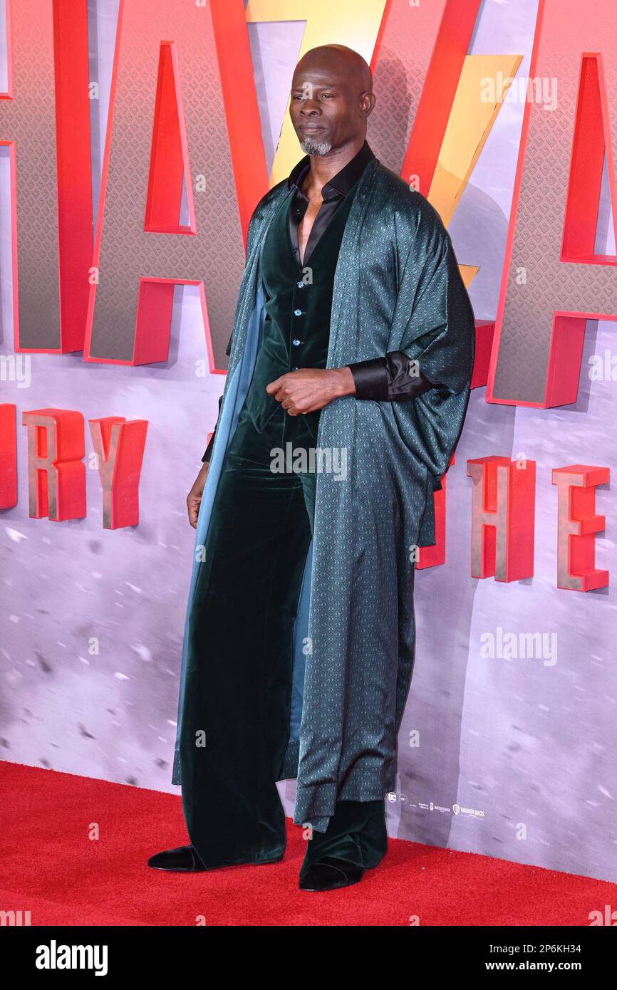 Shazam! Fury of the Gods’ UK premiere at Cineworld Leicester Square ...