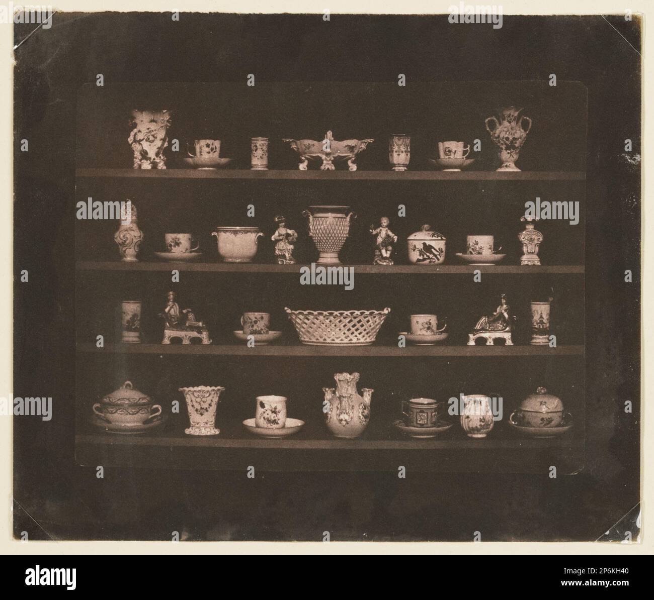 William Henry Fox Talbot, Articles of China, 1844, salt print from a ...