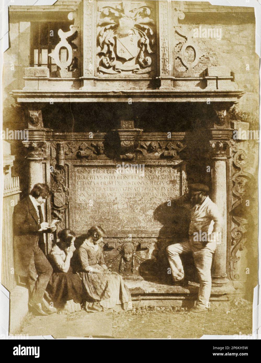 David Octavius Hill and, The Artist and the Gravedigger, 1843-1847 ...