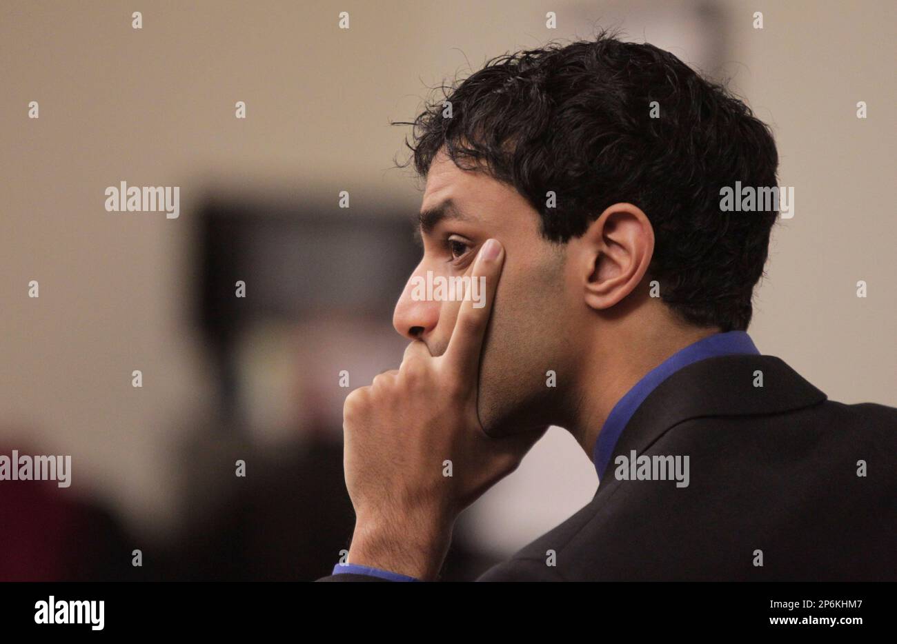 Dharun Ravi listens to testimony during his trial at the Middlesex ...