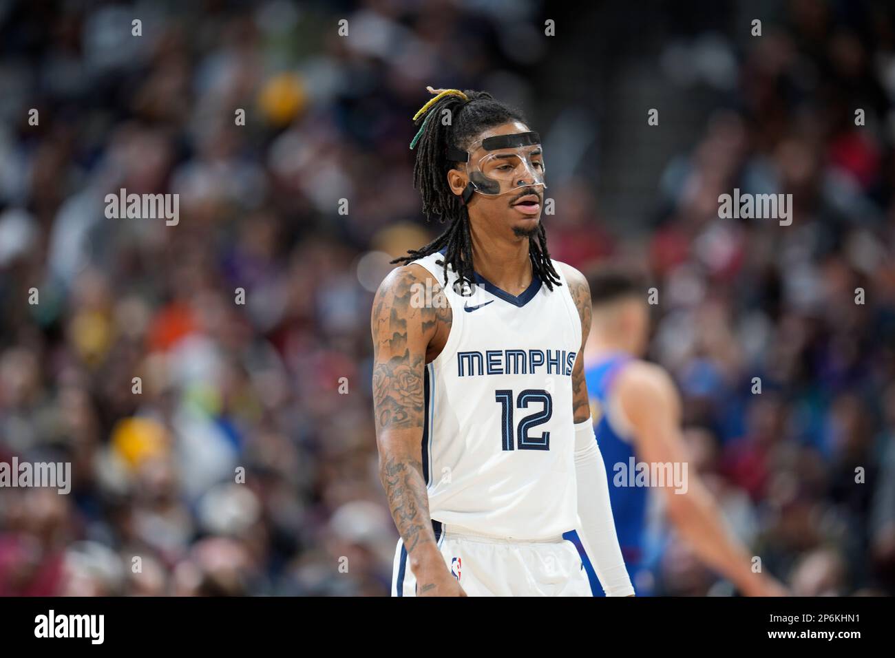 Memphis Grizzlies guard Ja Morant (12) in the second half of an NBA ...