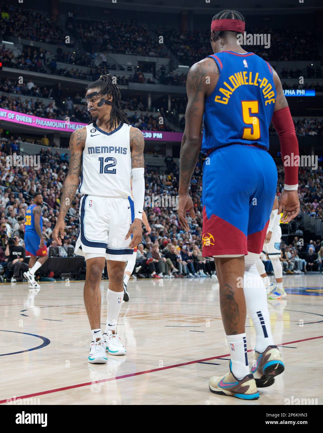 Memphis Grizzlies guard Ja Morant (12) in the second half of an NBA ...