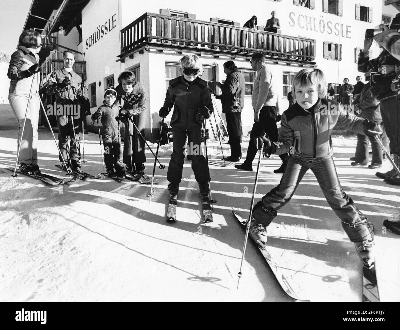 In this photo taken Dec. 29, 1975, Prince Johan Friso, right, poses for ...