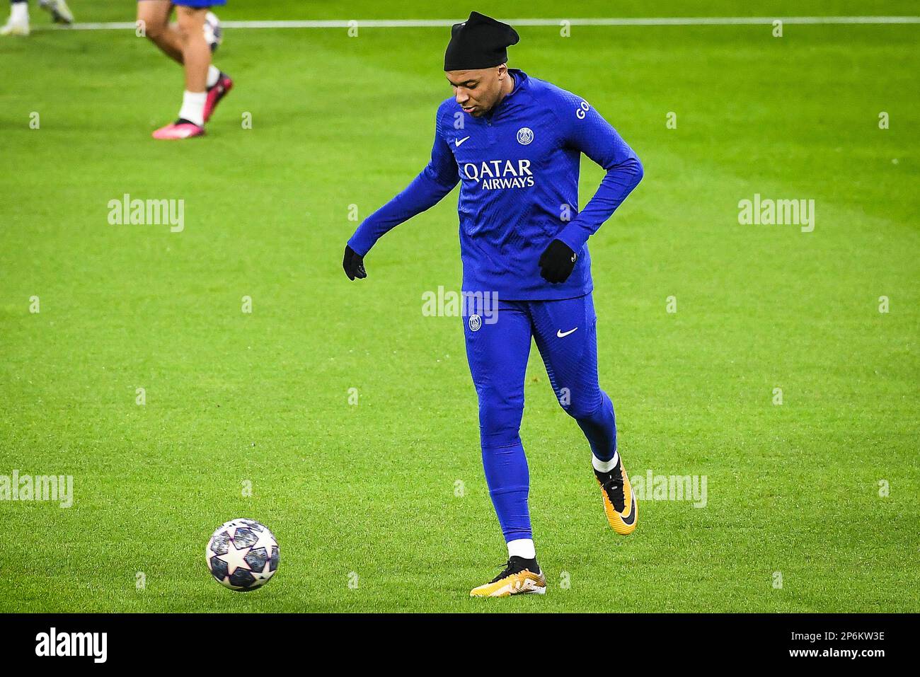 Kylian MBAPPE of PSG during the training of the Paris Saint-Germain ...