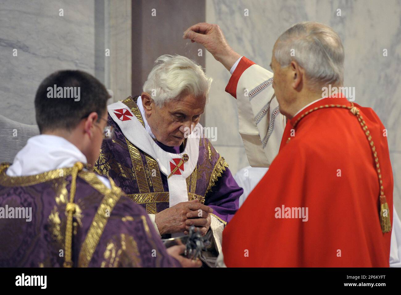 In this picture made available by the Vatican newspaper Osservatore ...