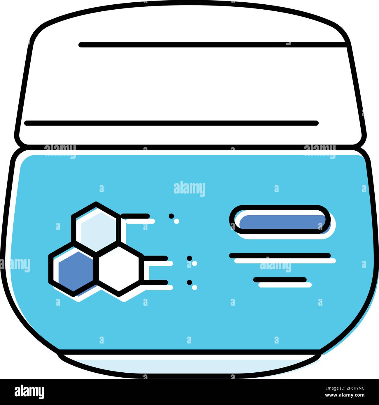 retinol moisturizer cream color icon vector illustration Stock Vector ...