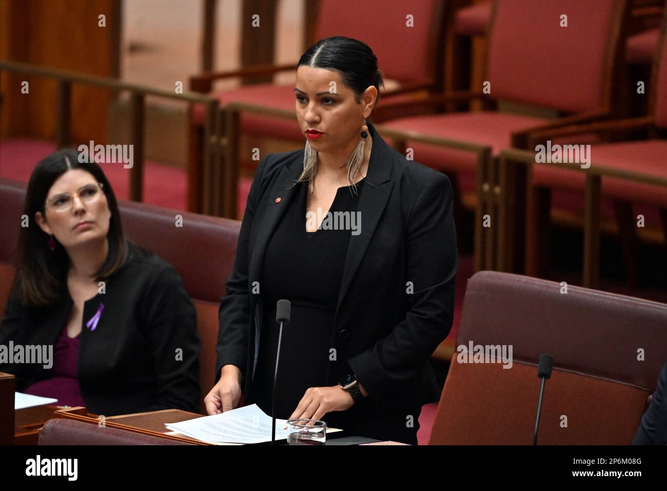 Labor Senator Jana Stewart speaks on the Closing the GapÑAnniversary of ...