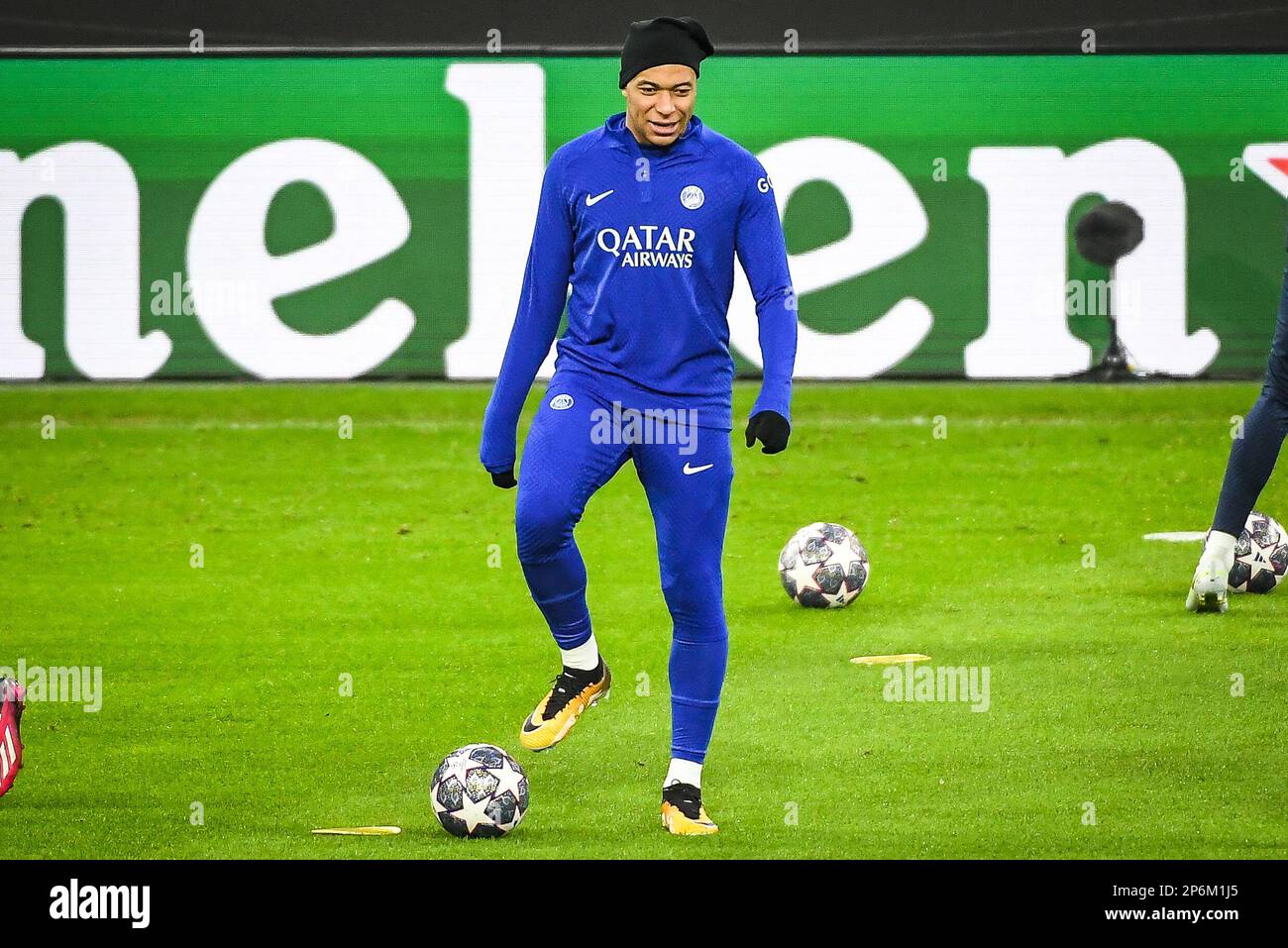 Munich, France, Germany. 7th Mar, 2023. Kylian MBAPPE of PSG during a ...