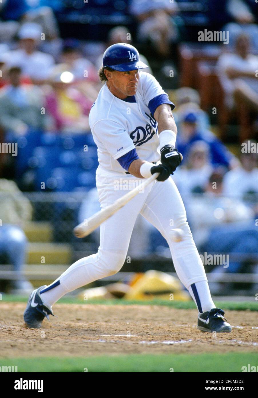 Los Angeles Dodgers Gary Carter during spring training in Vero Beach ...