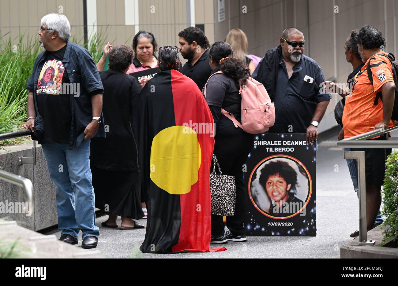 The family and friends of Shiralee Tilberoo, who died in the Brisbane ...