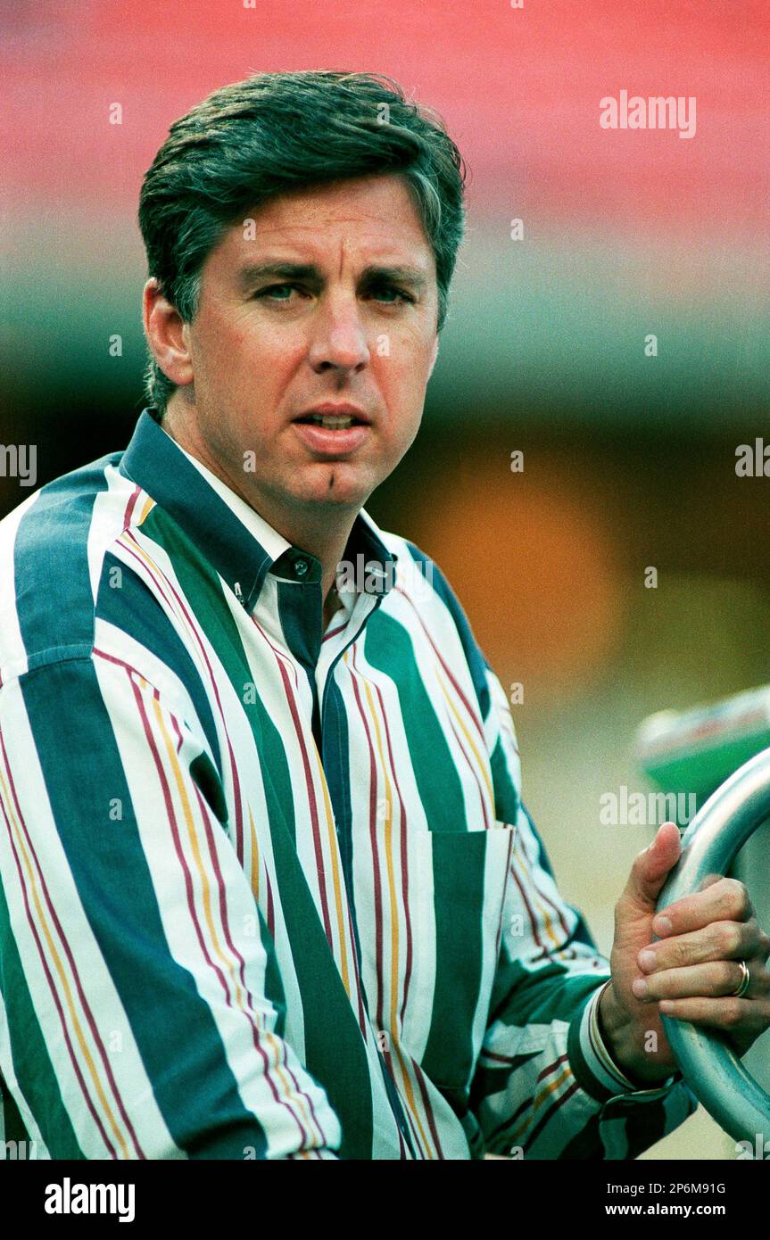 Florida Marlins General Manager Dave Dombrowski during a game at Dodger ...