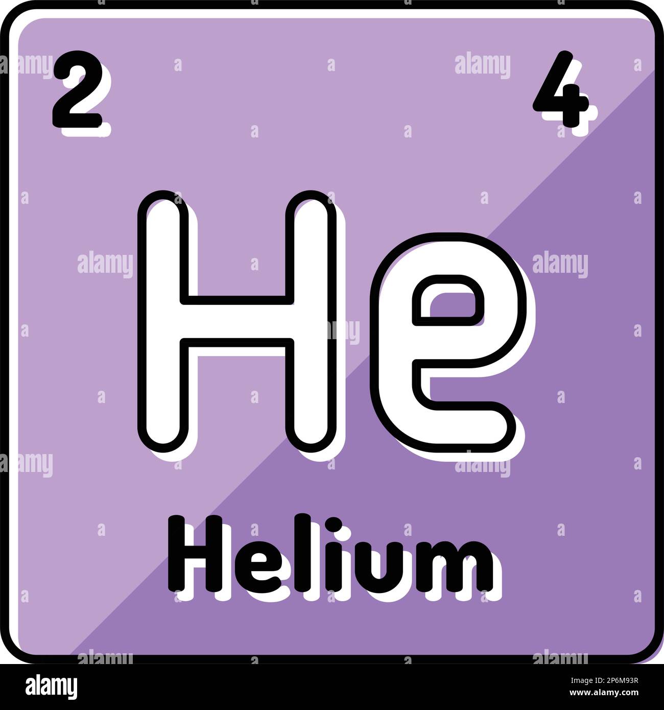 White line helium chemical element hi-res stock photography and images ...