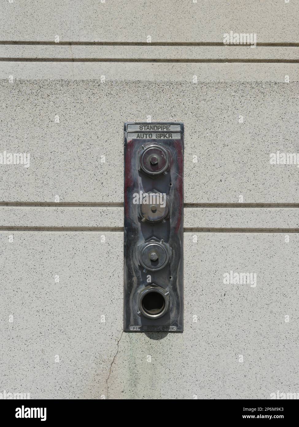 Standpipe in wall Stock Photo - Alamy
