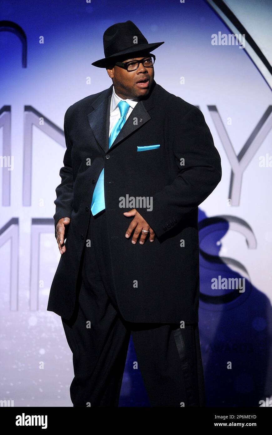 LOS ANGELES, CA - FEBRUARY 12: Jimmy Jam onstage during the pre-tel ...