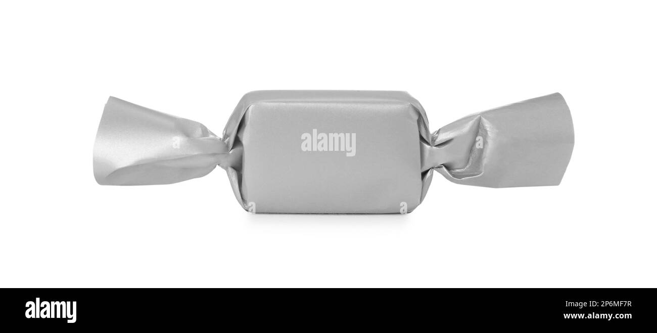 Silver wrapper Black and White Stock Photos & Images - Alamy