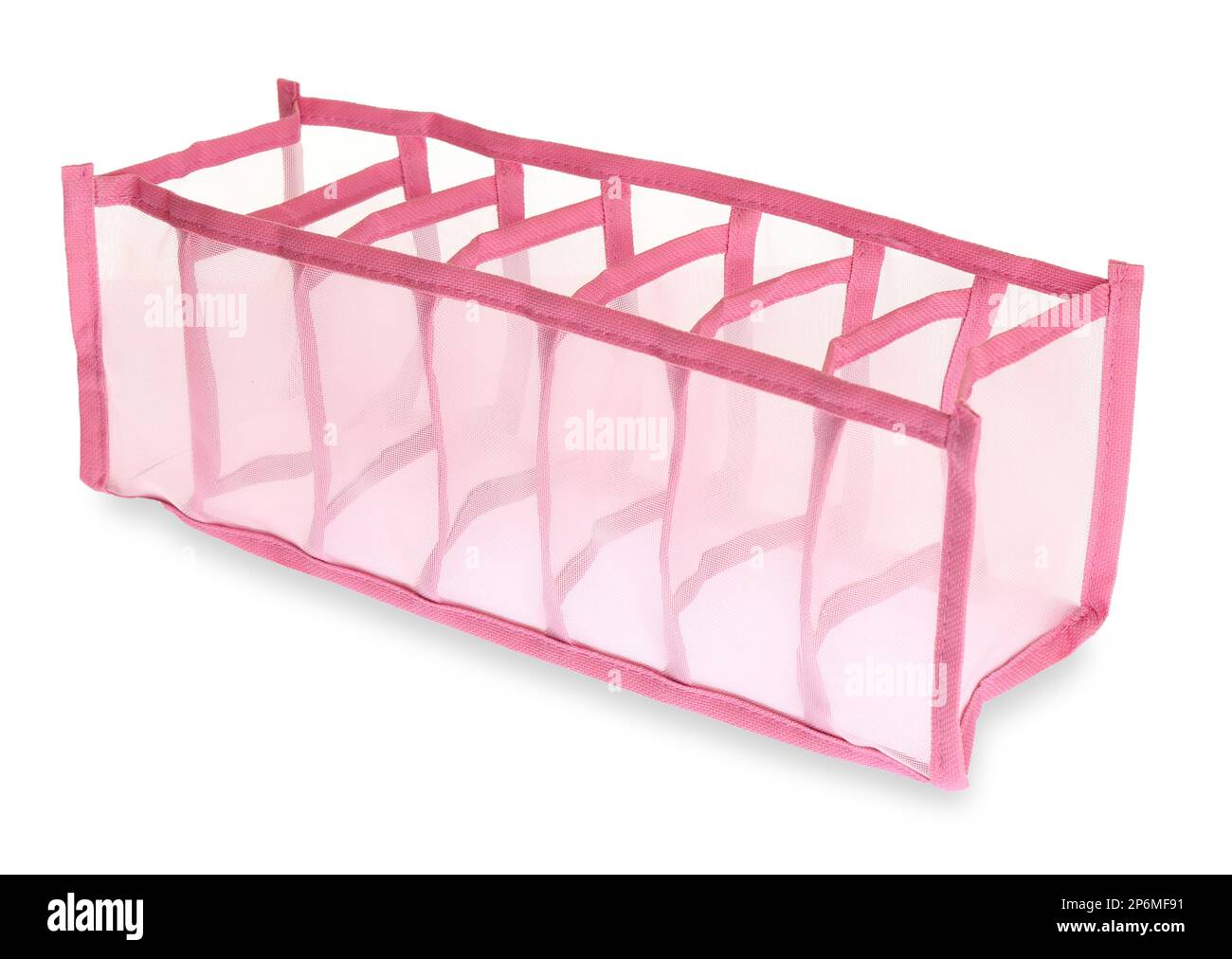 New empty transparent organizer isolated on white Stock Photo - Alamy
