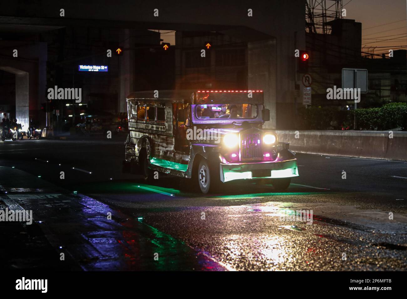 Manila, Manila, The Philippines. 8th Mar, 2023. Fewer jeepneys are ...