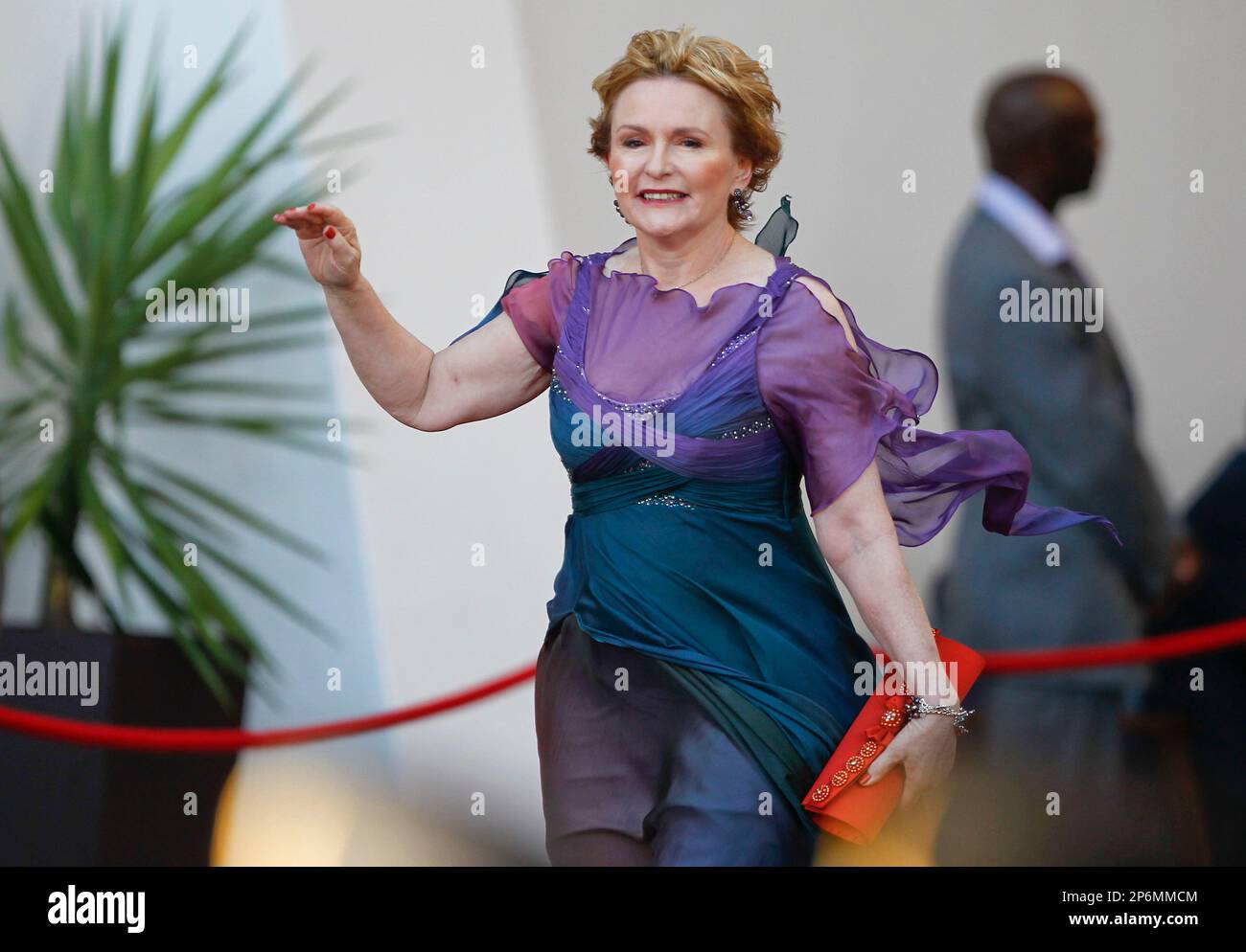 South African Premier of the Western Cape Helen Zille arrive before the ...