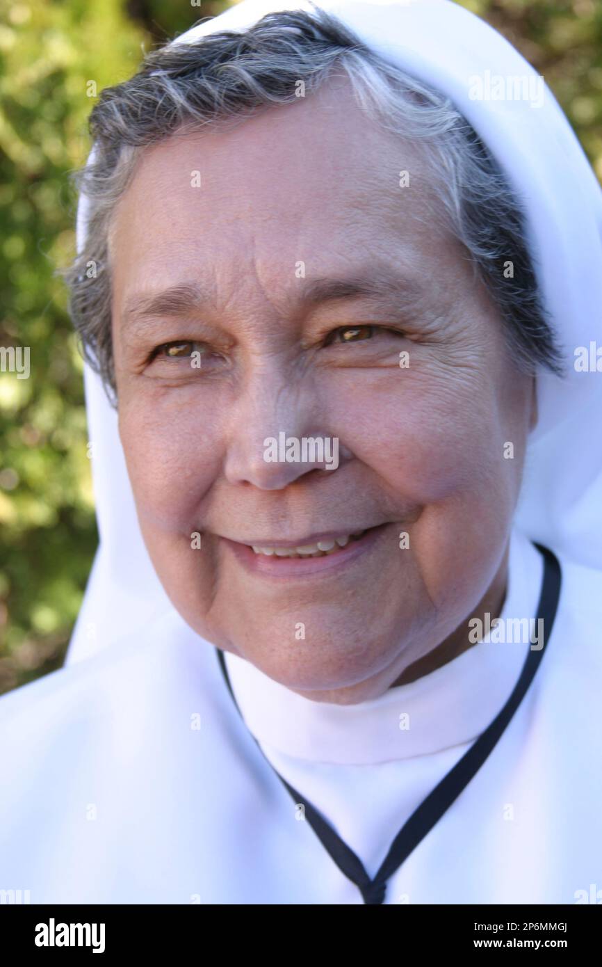 This undated photo shows Sister Rosa Maria Ruiz during a visit to ...