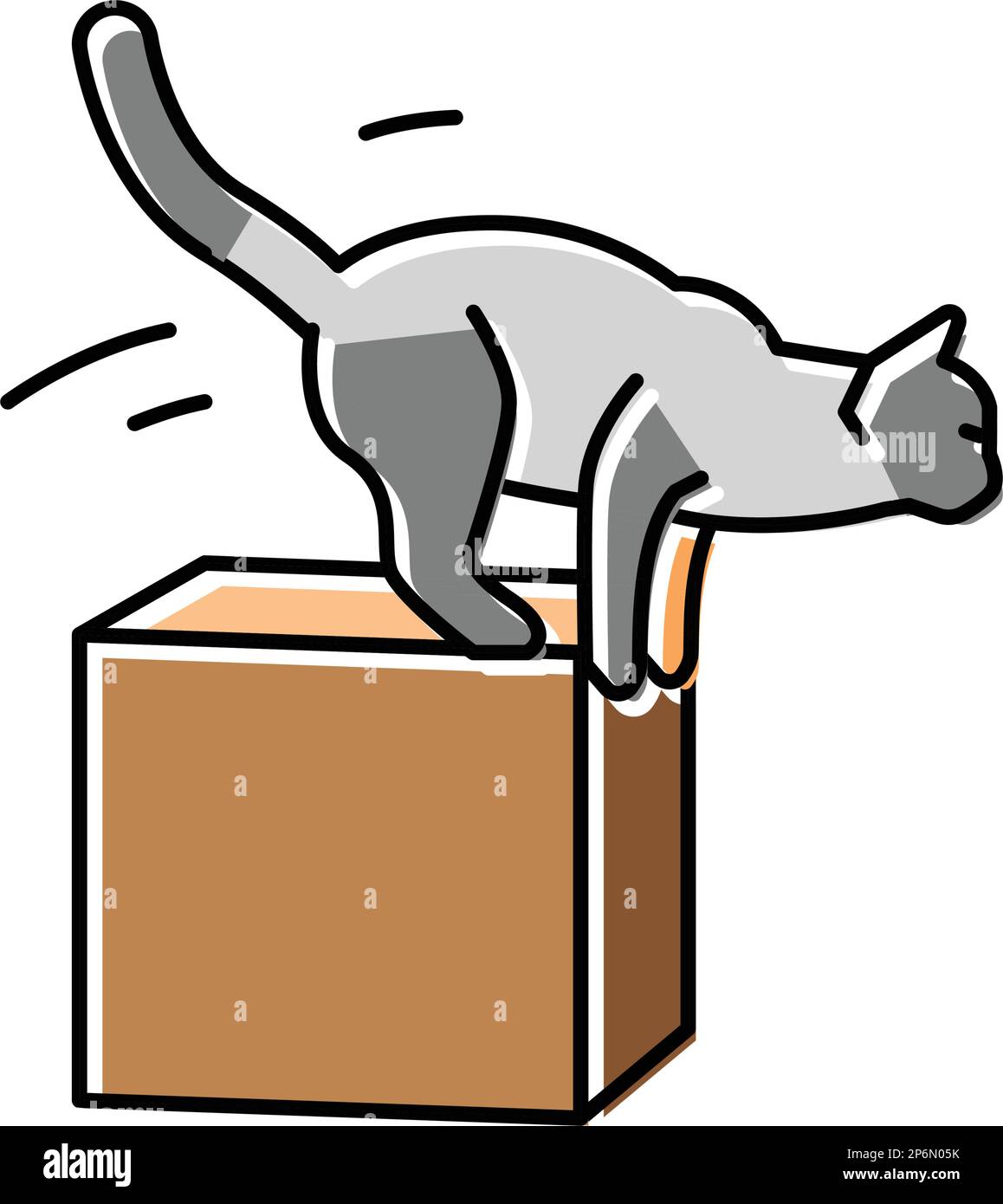 off preposition english color icon vector illustration Stock Vector ...