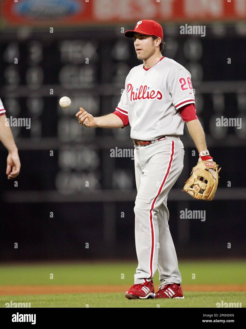 Philadelphia Phillies 2B Chase Utley on Friday May 23rd at Minute Maid ...