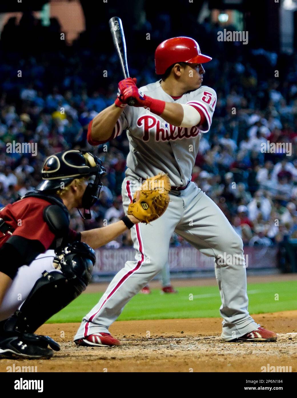 Jimmy Rollins Philadelphia Phillies at Houston Astros. Major League ...
