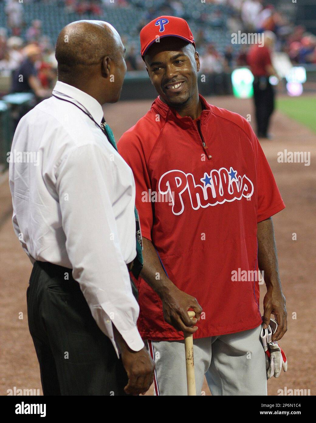 Philadelphia Phillies SS Jimmy Rollins on Friday May 23rd at Minute ...