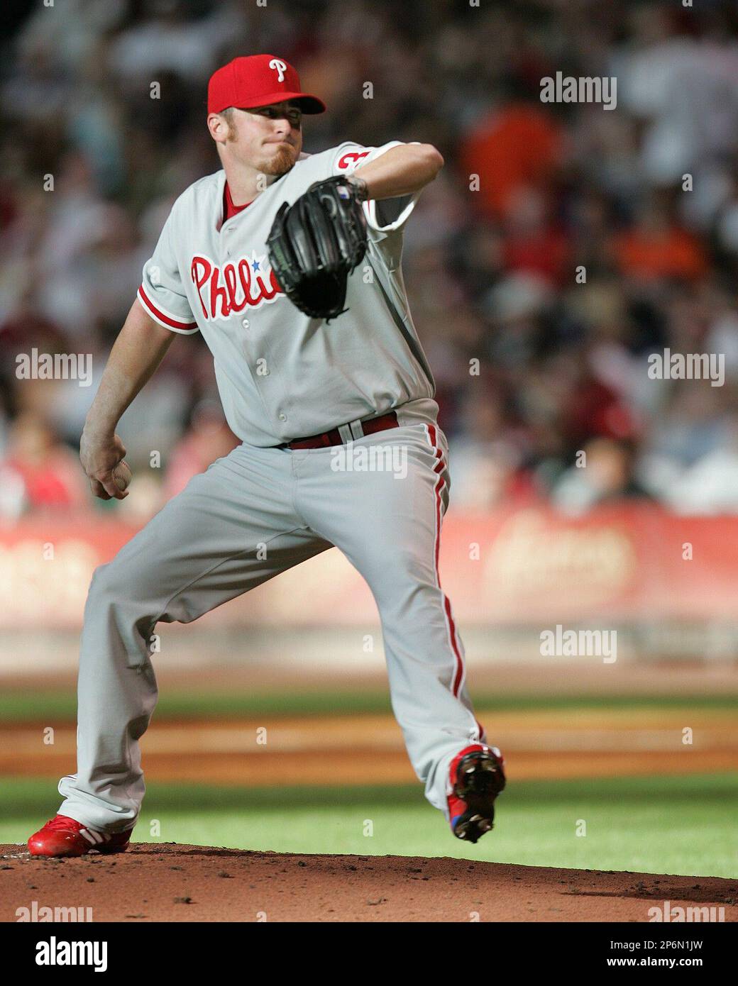 Phillies pitcher Brett Myers on Saturday May 24th at Minute Maid Park ...