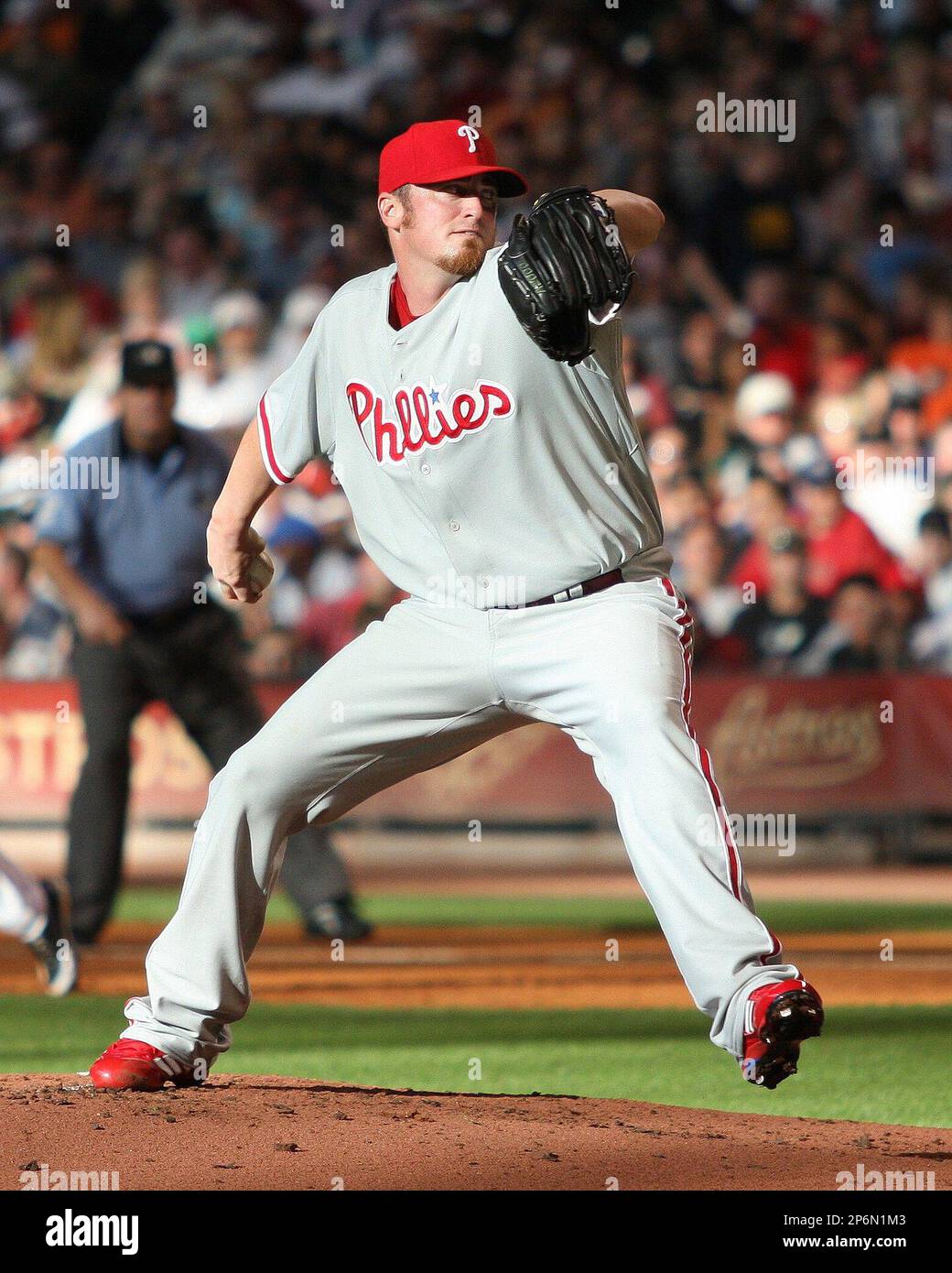 Phillies pitcher Brett Myers on Saturday May 24th at Minute Maid Park ...
