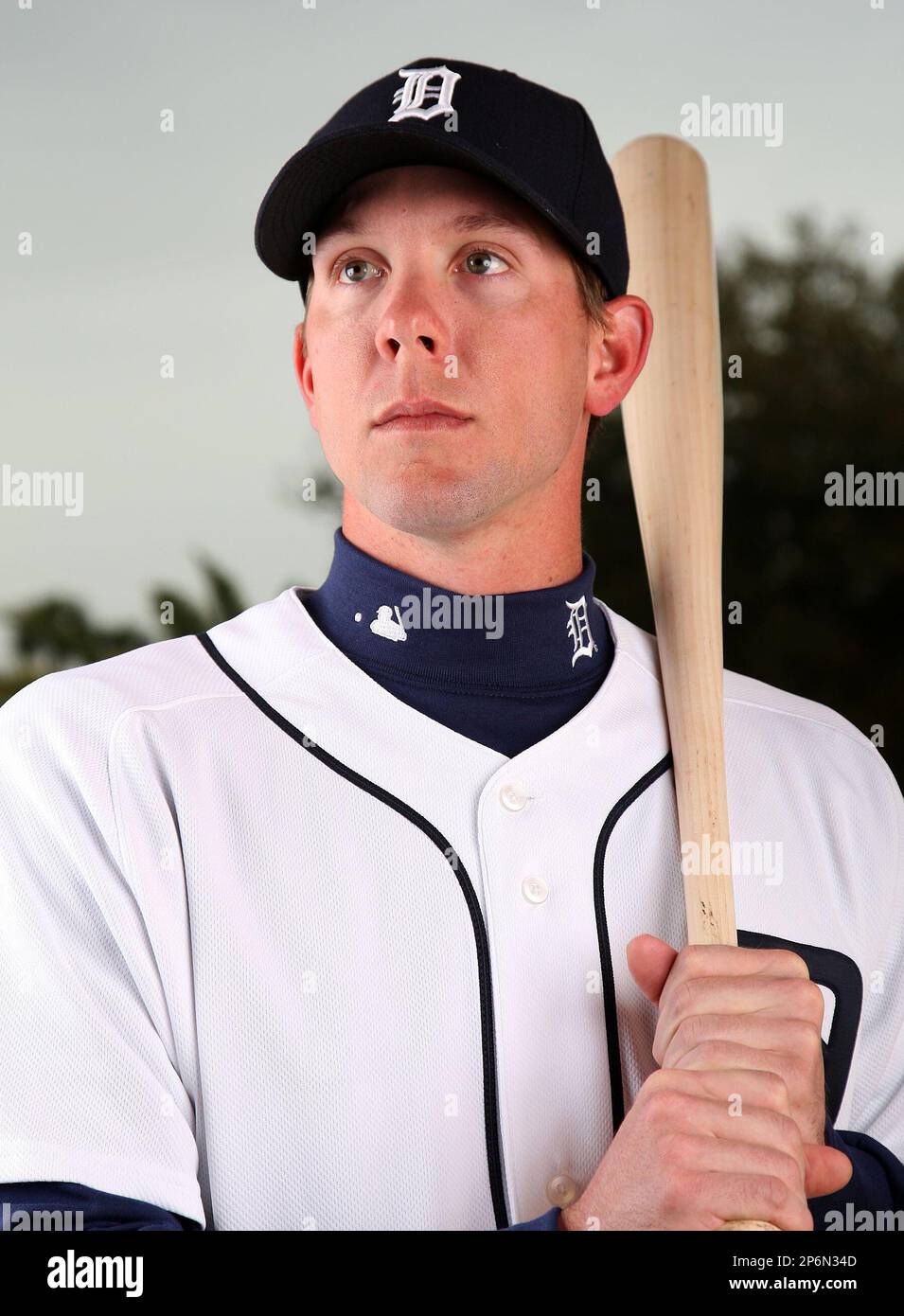 February 27, 2010: Outfielder Clete Thomas (34) of the Detroit Tigers ...