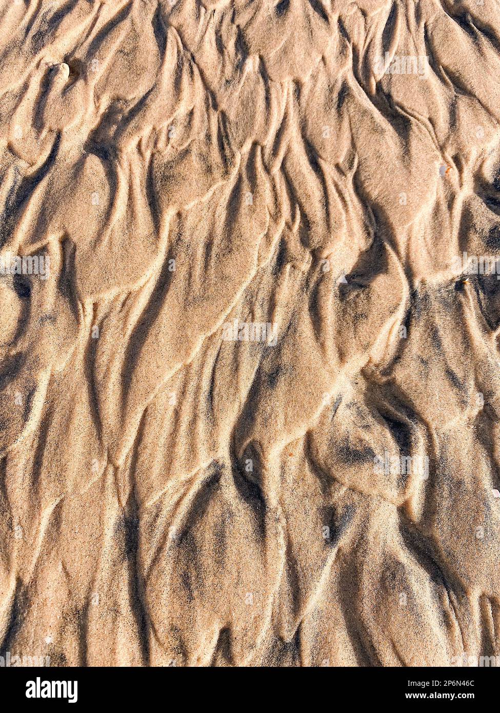 Texture of sand at sea resort Stock Photo - Alamy