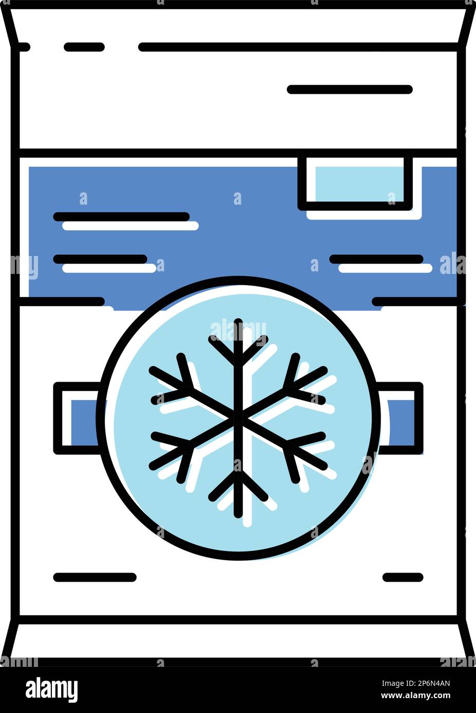 instant cold compress first aid color icon vector illustration Stock ...