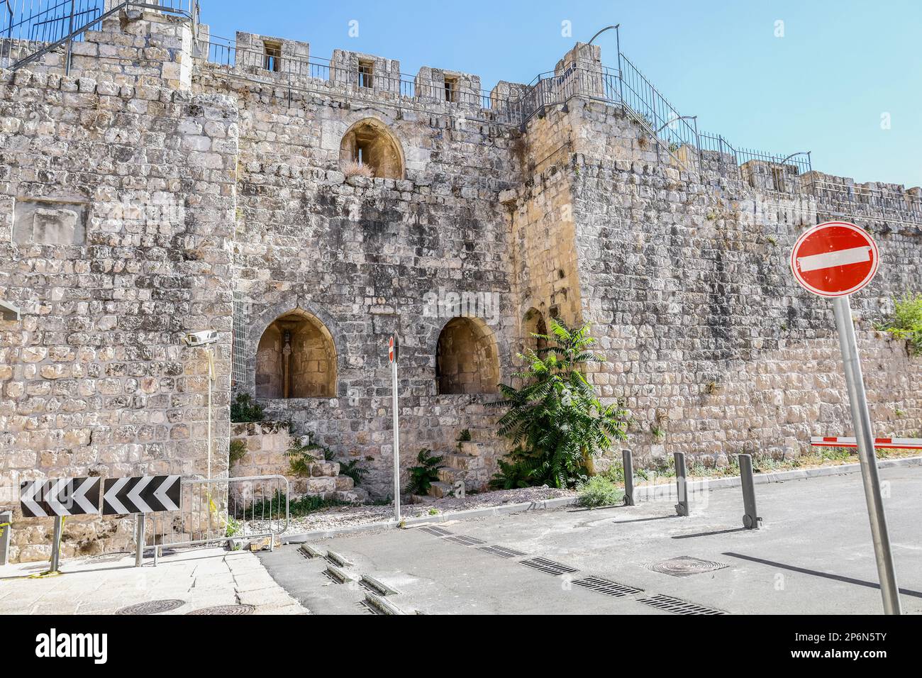 Road signs jerusalem hi-res stock photography and images - Alamy